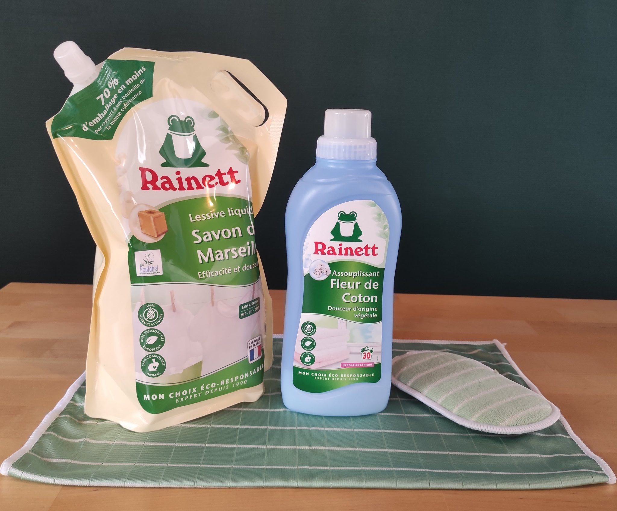 Les produits ménagers Rainett analysés par Impec et Net 🌿